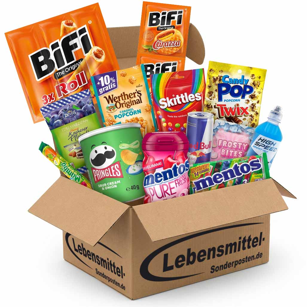 Gamer Box mit 13 Artikel süß bis salzig