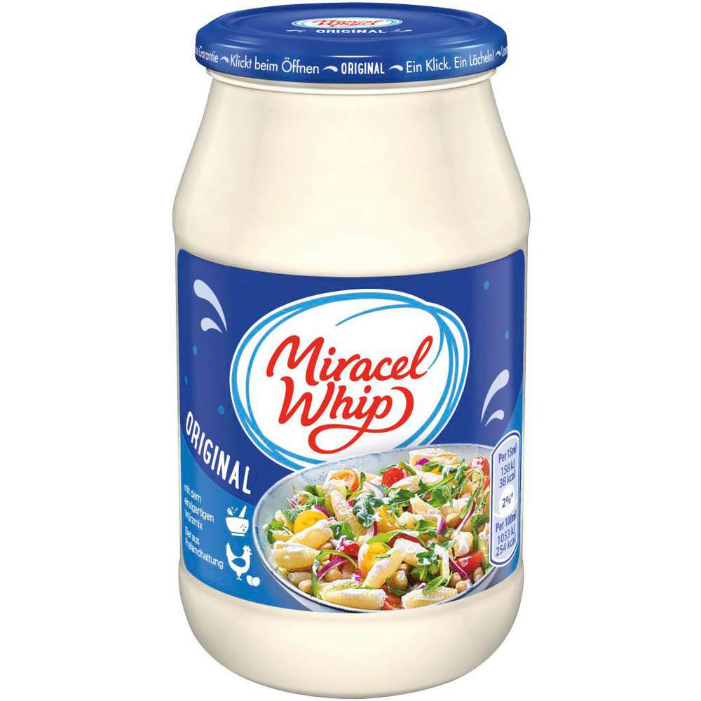 Miracel Whip Mayonnaise, Original 500ml