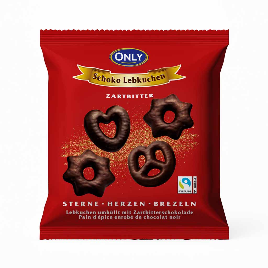 Herzen Sterne Brezeln Lebkuchen