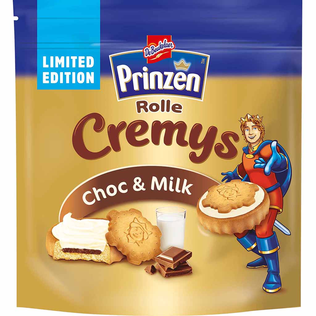 Prinzen Rolle Cremys Choc & Milk 172g