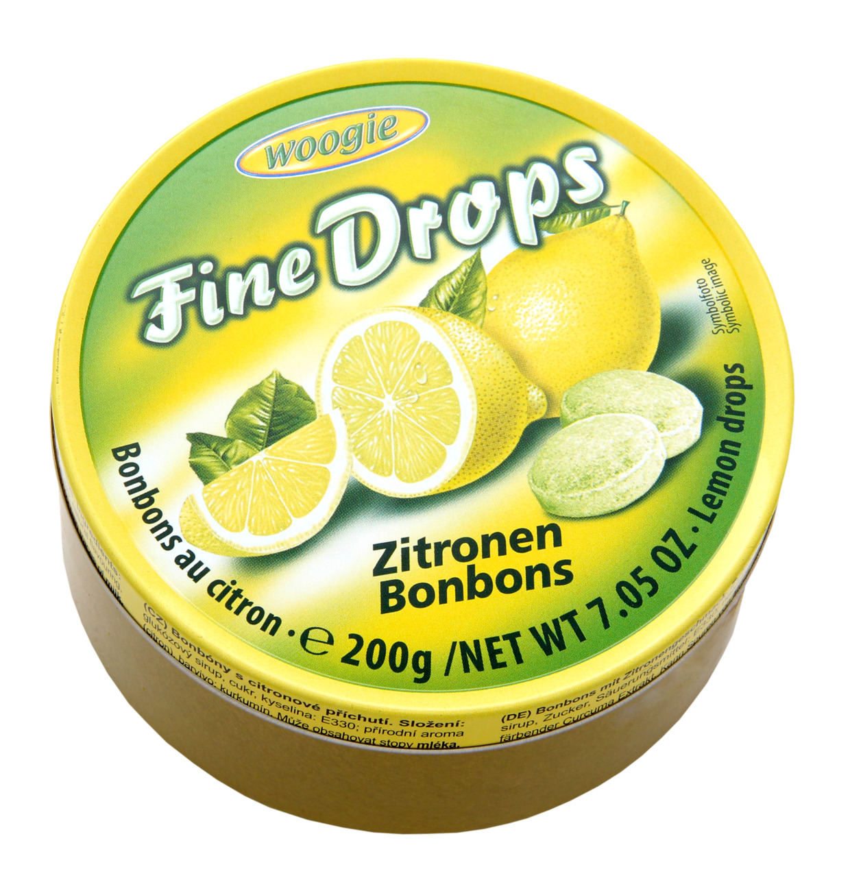 Woogie Zitronen Bonbons 200g
