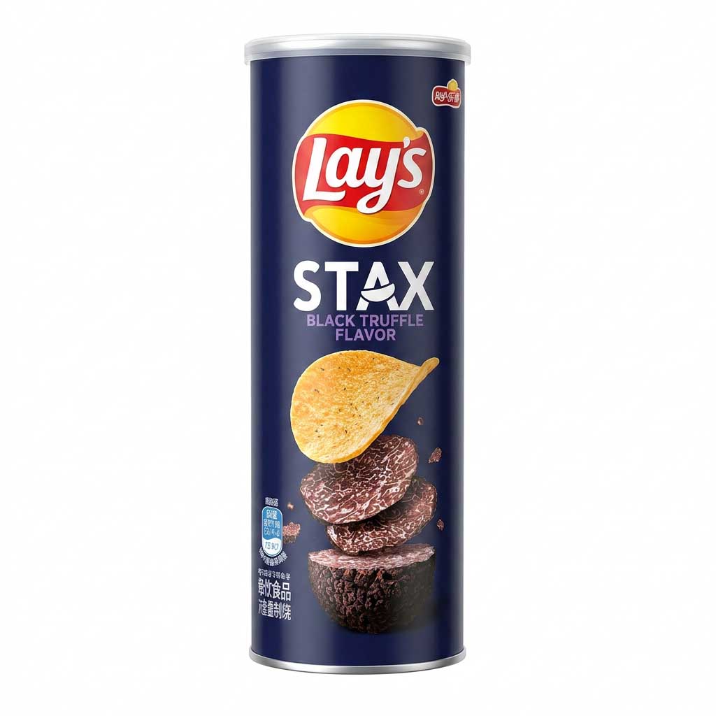 Lay's Stax Black Truffle Flavor 90g