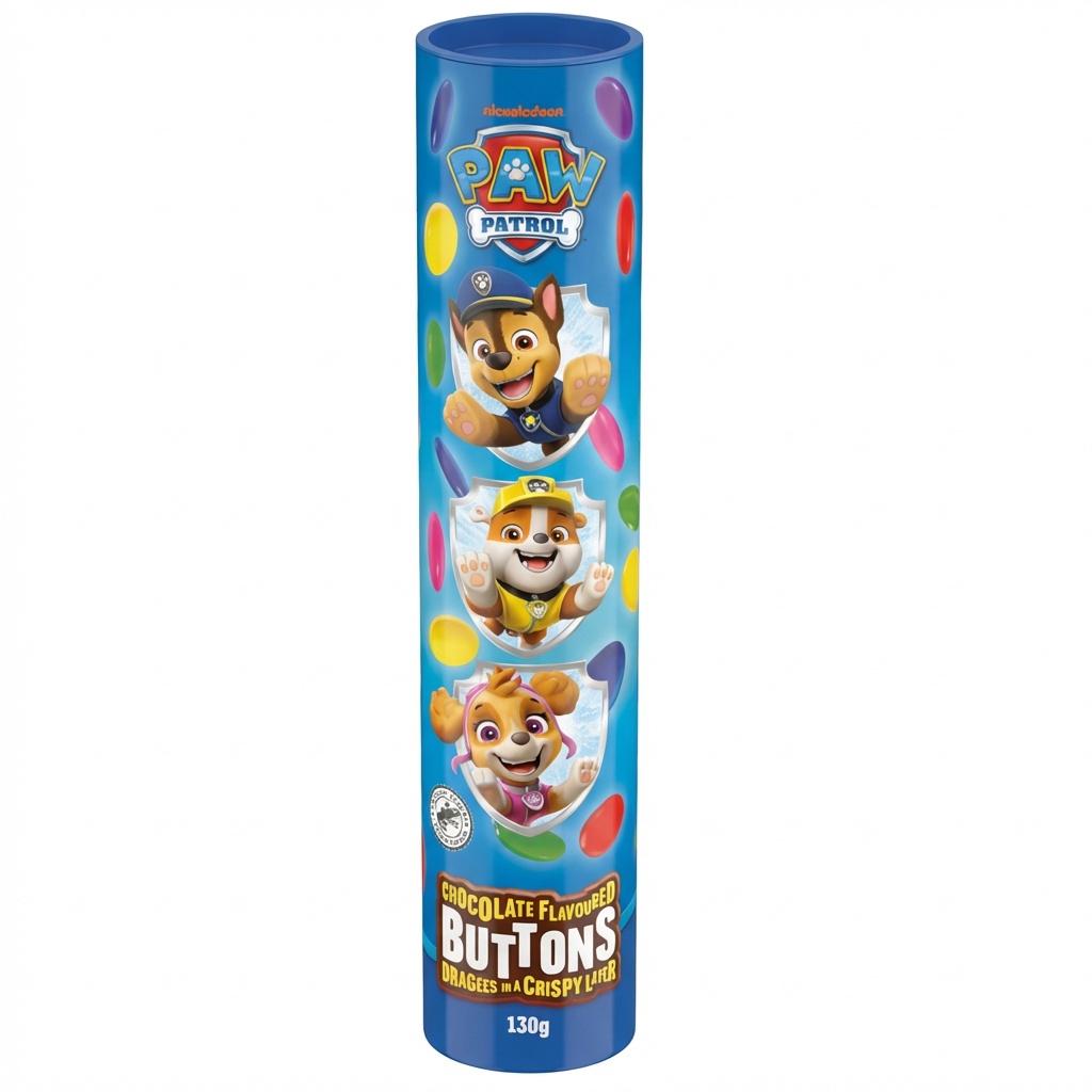 Paw Patrol Chocolate Buttons 130g
