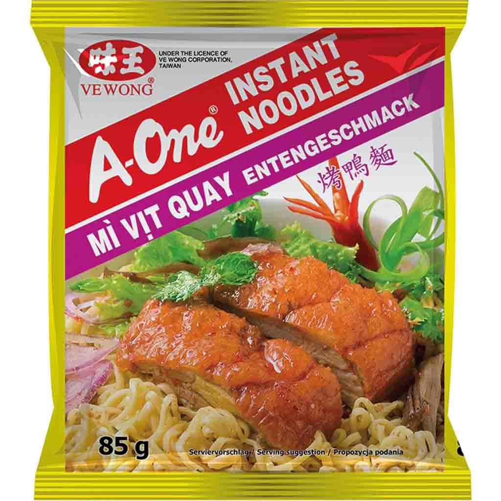 A-One Instant Nudelgericht Mi Vit Quay Entengeschmack 30x85g=2550g