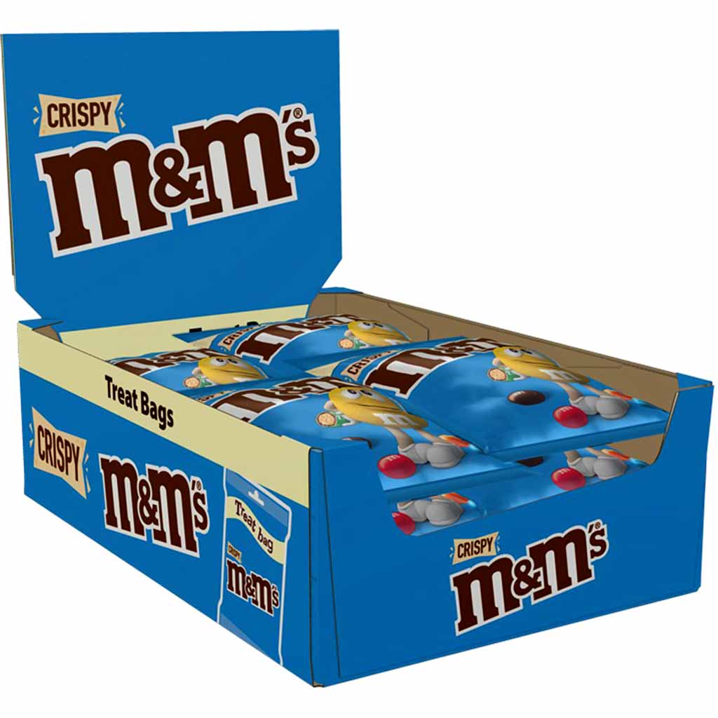 M&Ms Crispy 16x77g=1232g