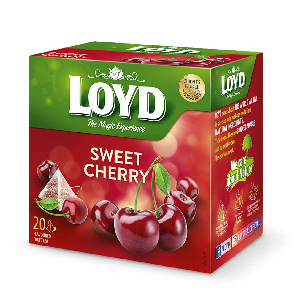 LOYD Tee Kirsche Pyramiden-Beutel 20x2g = 40g