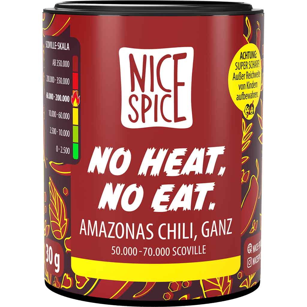 Nice Spice No Heat, No Eat Amazonas Chili 30g