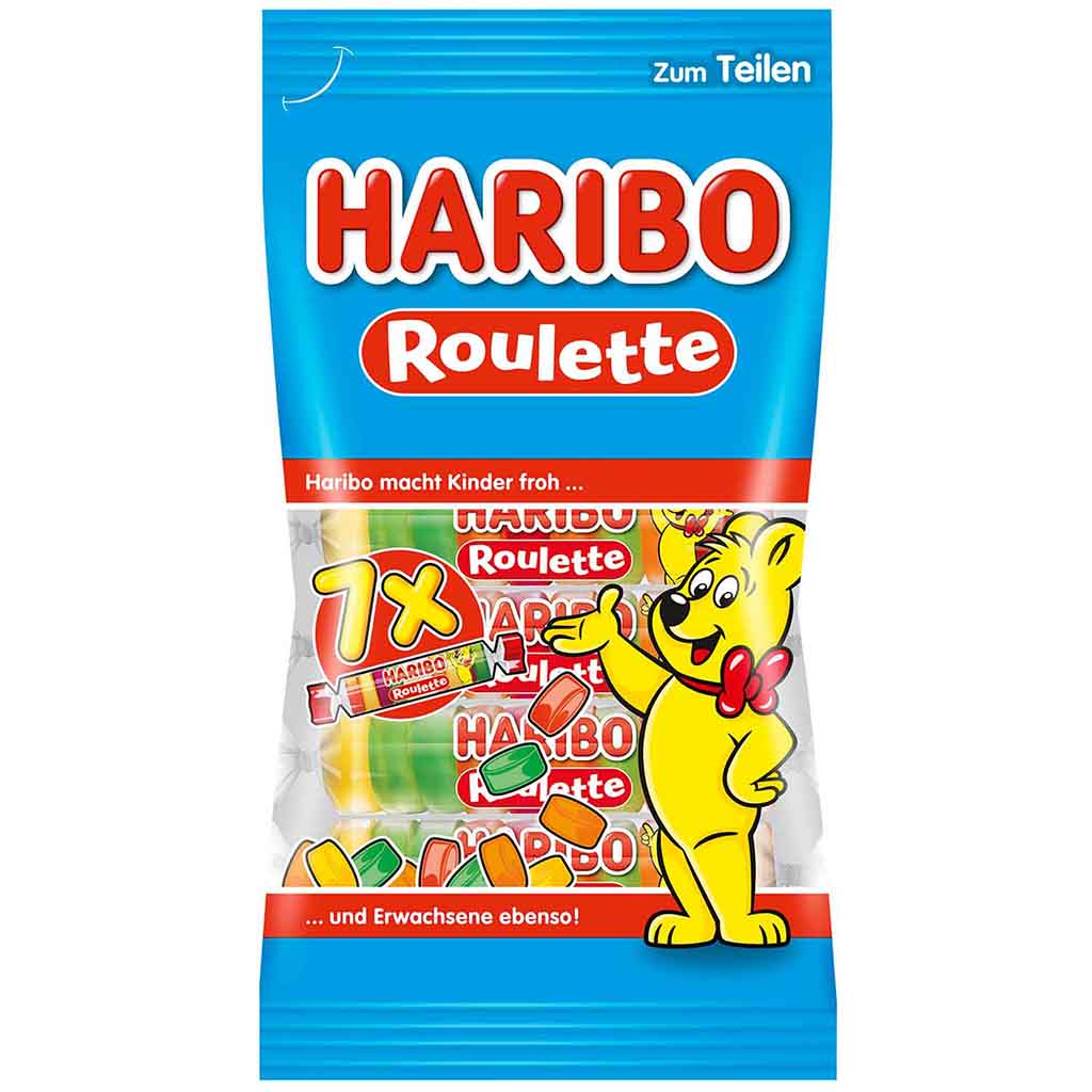Haribo Roulette 7er Pack 175g
