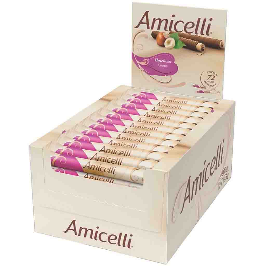 Amicelli Haselnuss 72x12,5g=900g