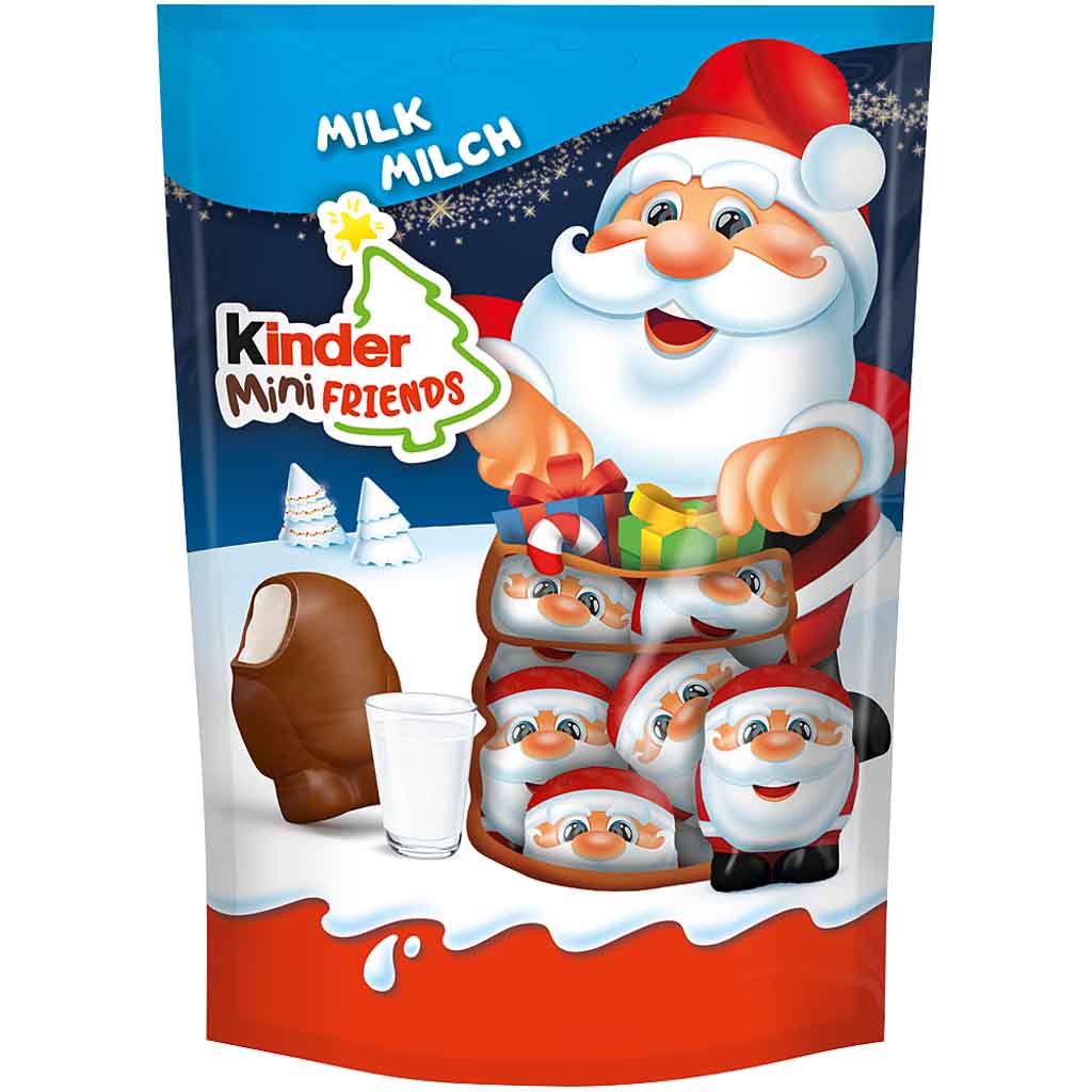 kinder Mini Friends Milch Weihnachten 122g