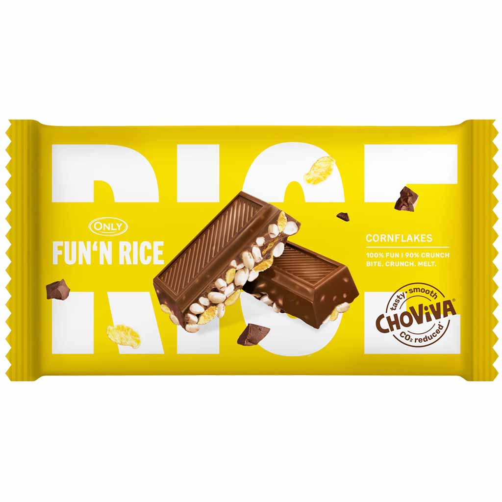 Only Puffreis und Cornflakes ChoViva 100g