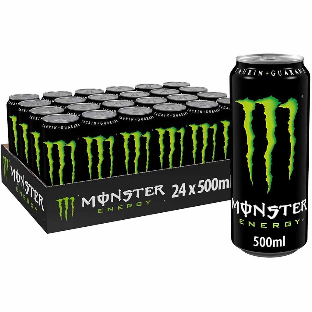 24x Monster Energy Drink DOSE á 500ml=12L
