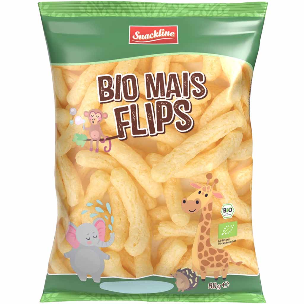 Snackline Bio Mais Flips 80g