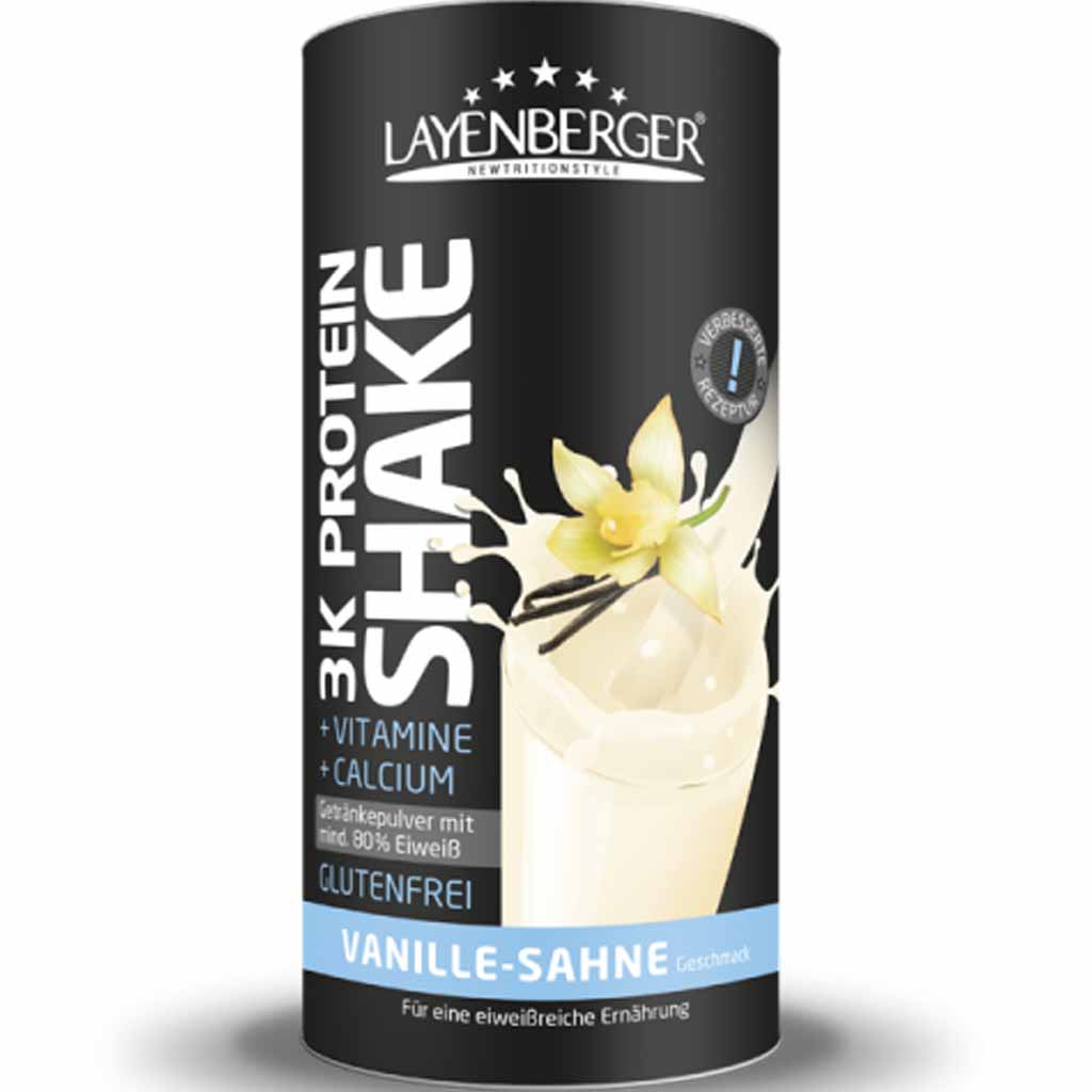 Layenberger 3K Protein Shake Vanilla-Sahne Pulver 360g