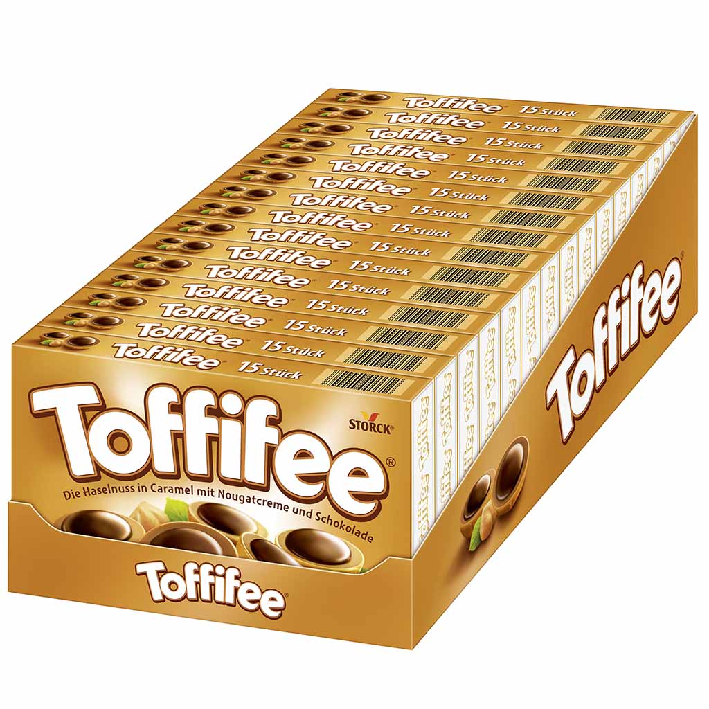 15x Toffifee 15er 125g = 1,875 kg Tray Karton MHD 01.07.26 | SW40833