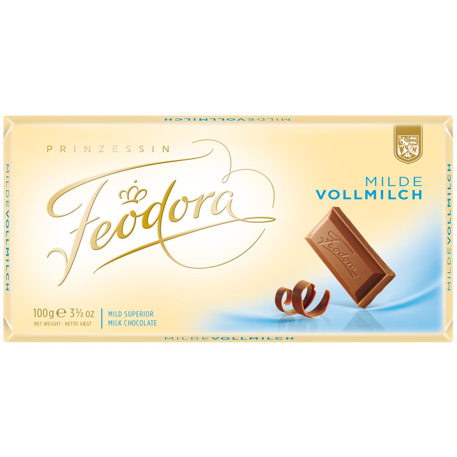 Feodora Tafelschokolade Milde Vollmilch 100g