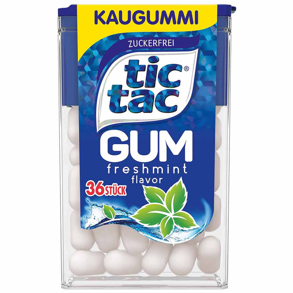 tic tac Gum Freshmint Kaugummi (24x17,5g) 420g