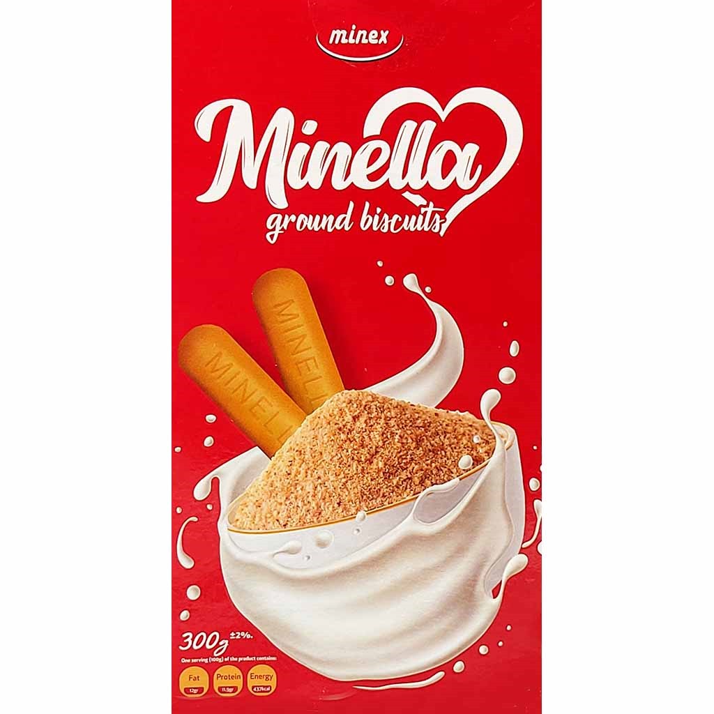 Minella gemahlener Keks 300g