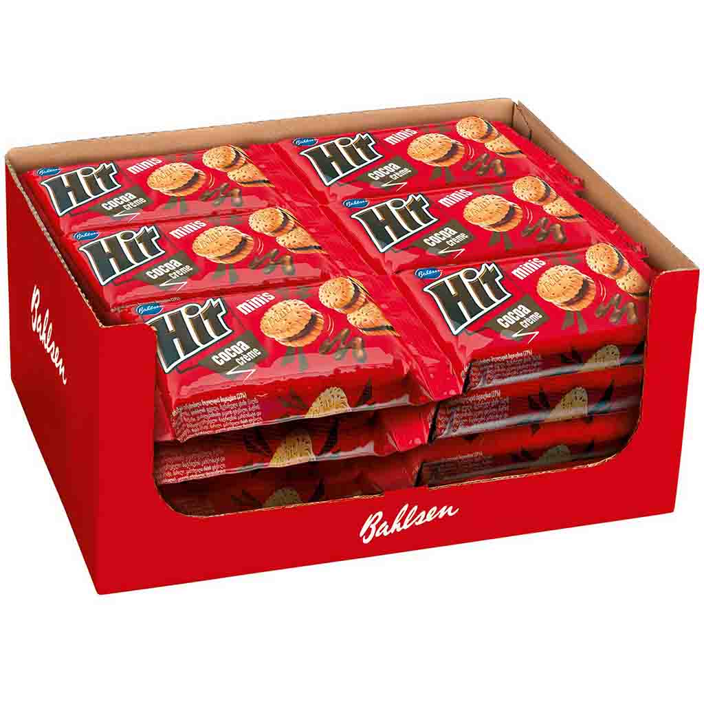 Bahlsen Hit Minis Doppelkekse Kakao 24x130g=3120g