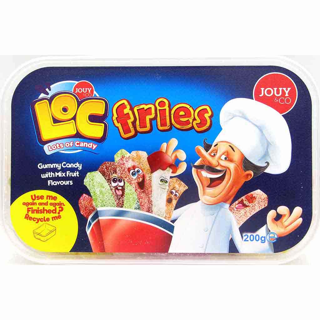 Jouy&Co LOC Fruchtgummi fries 200g