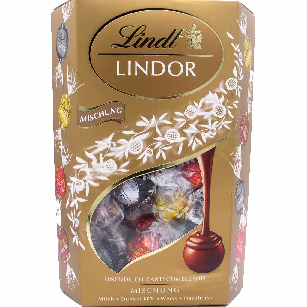 Lindt Lindor Kugeln Mischung Geschenkbox 337g