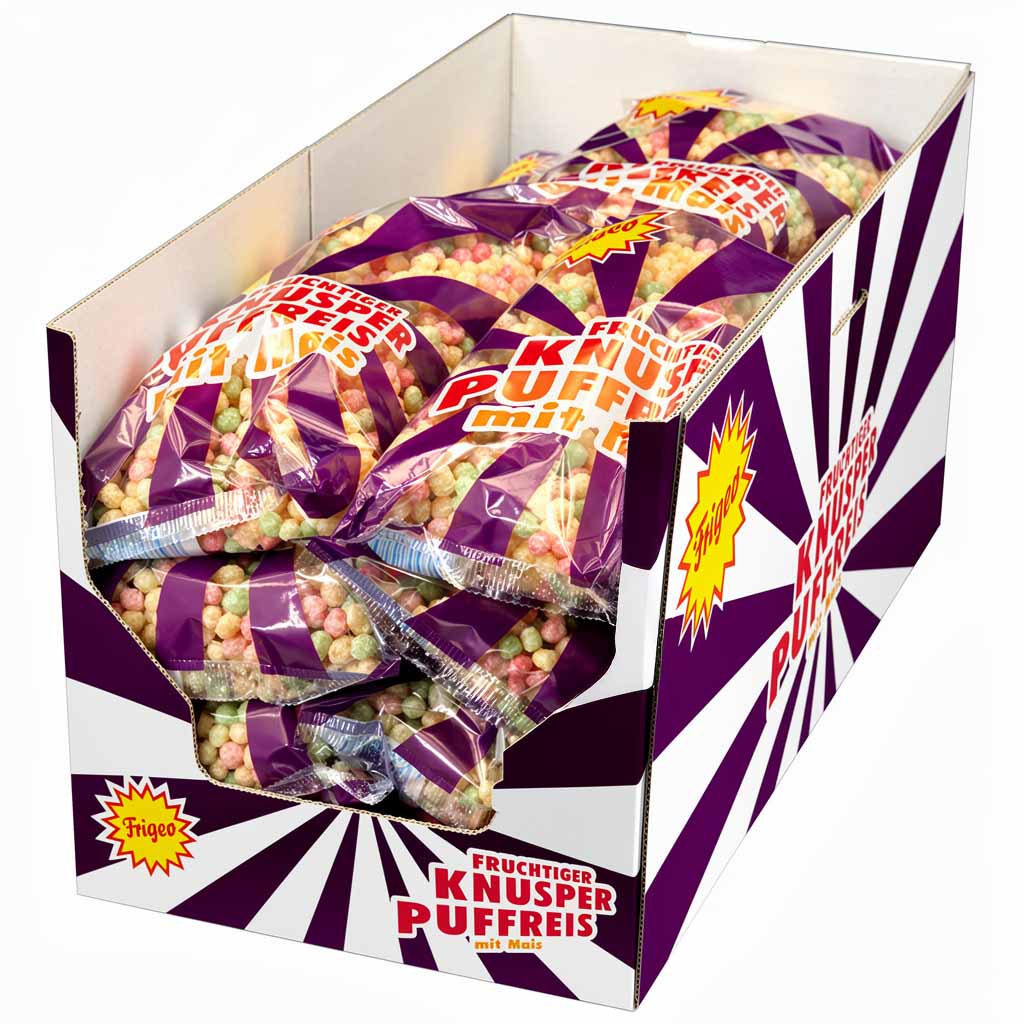 15x Frigeo Knusper Puffreis á 80g = 1,2kg