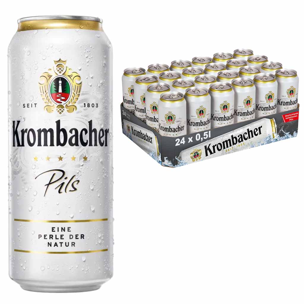 24x Krombacher Dose 0 5L 12L Pfand 24x Krombacher Dose 0 5L 12L Pfand