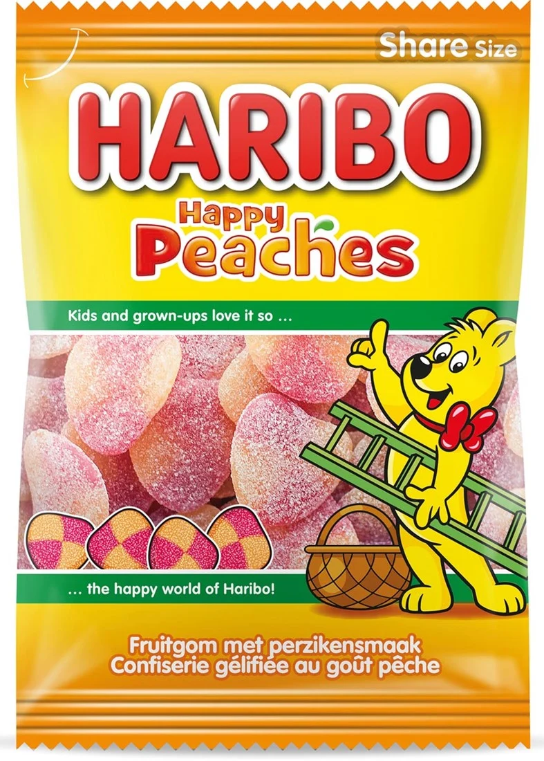 Haribo Happy Peaches - Pfirsiche 185g