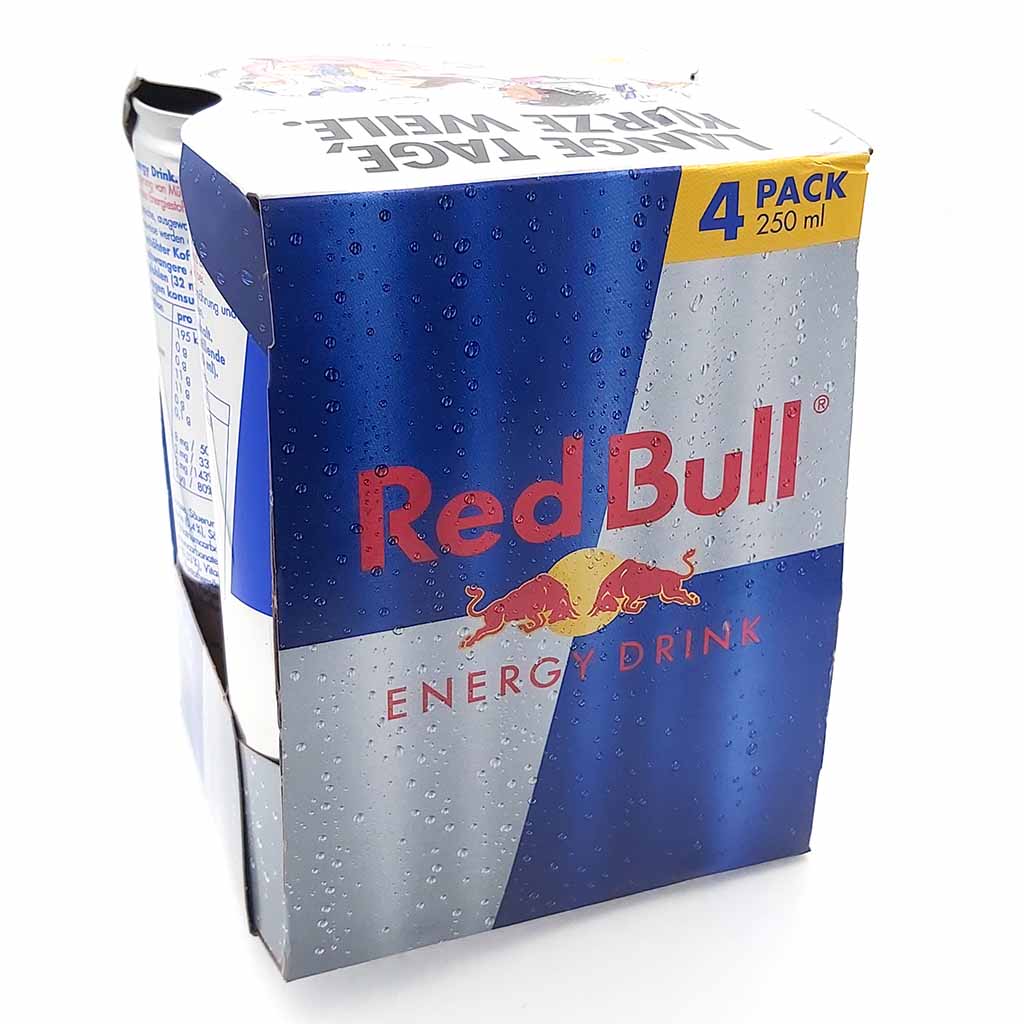 Red Bull Energy Drink DOSE 4x250ml=1L