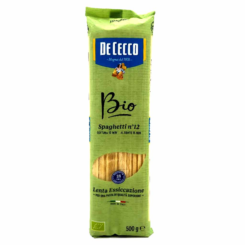 De Cecco Spaghettini Bio no. 12 - 500g