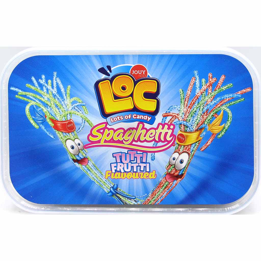 Jouy&Co LOC Fruchtgummi Spaghetti Tutti Frutti 200g