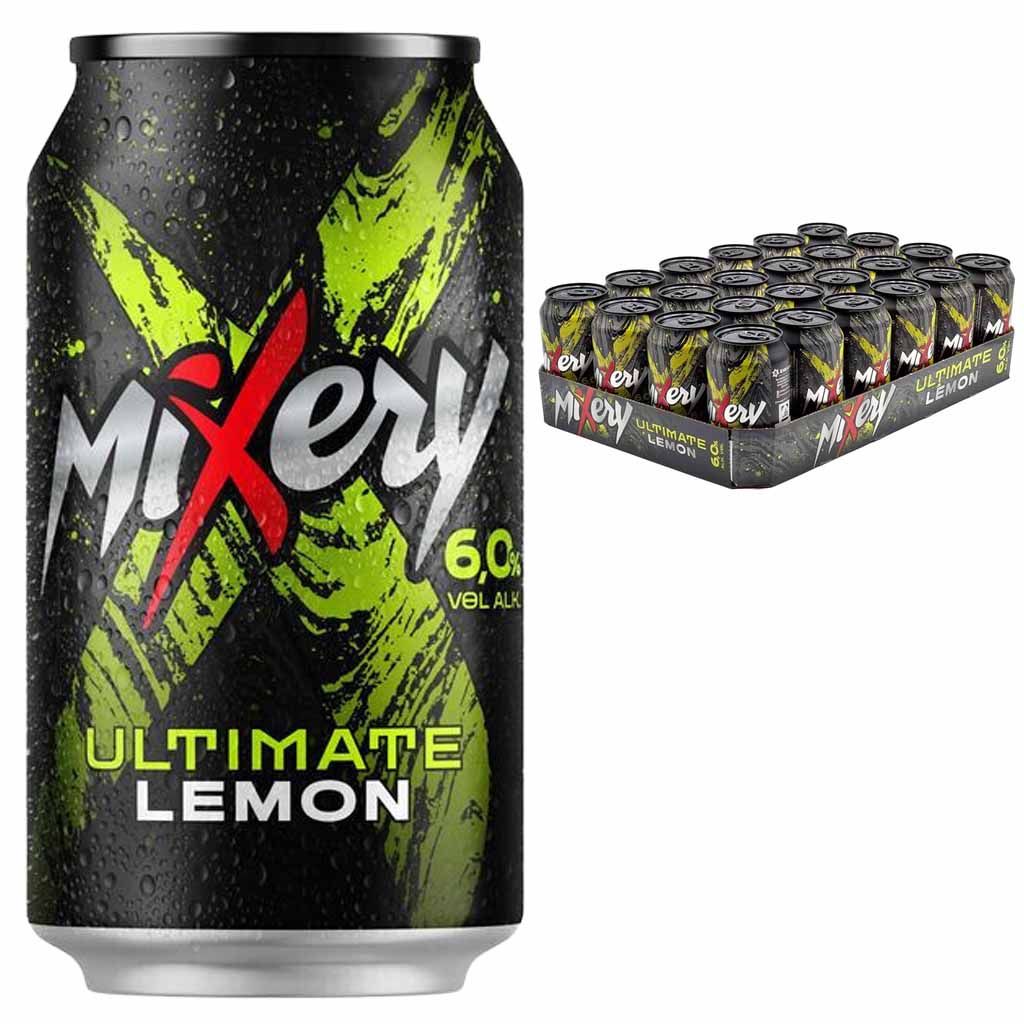 Mixery Ultimate Lemon 6,0 Vol. 24 x 0,33l Dose = 7,92L
