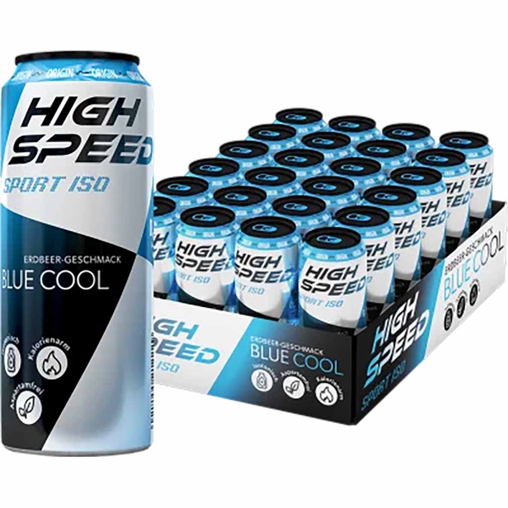 24x Highspeed Blue DOSE á 0,33l=7,92L