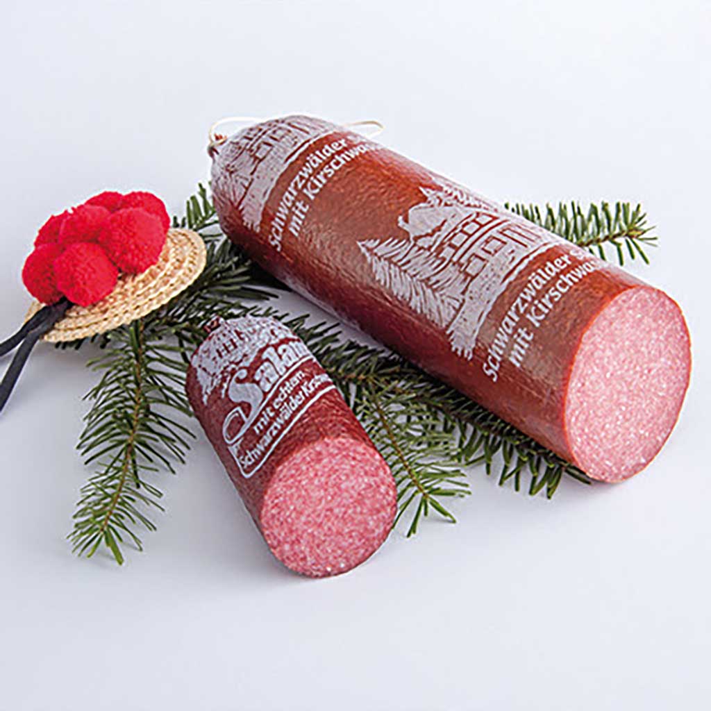 Schwarzwälder Kirschwasser Salami 350g