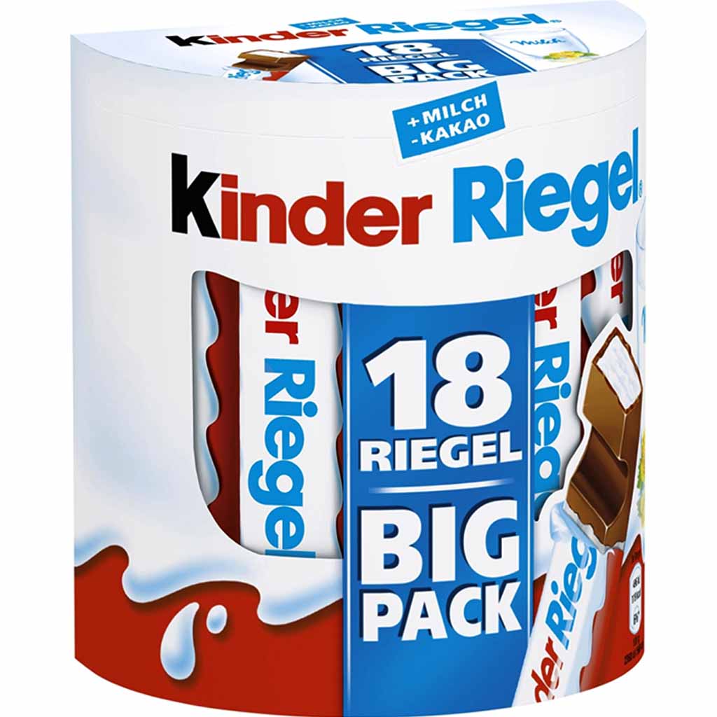 Kinder Riegel Big Pack 18x21g=378g