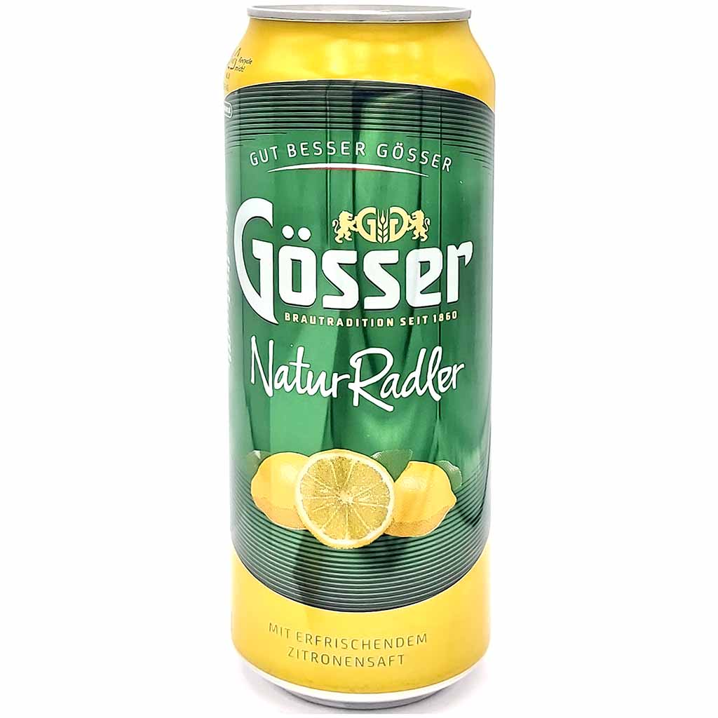 Gösser Natur Radler 2% Alc. DOSE 0,5L