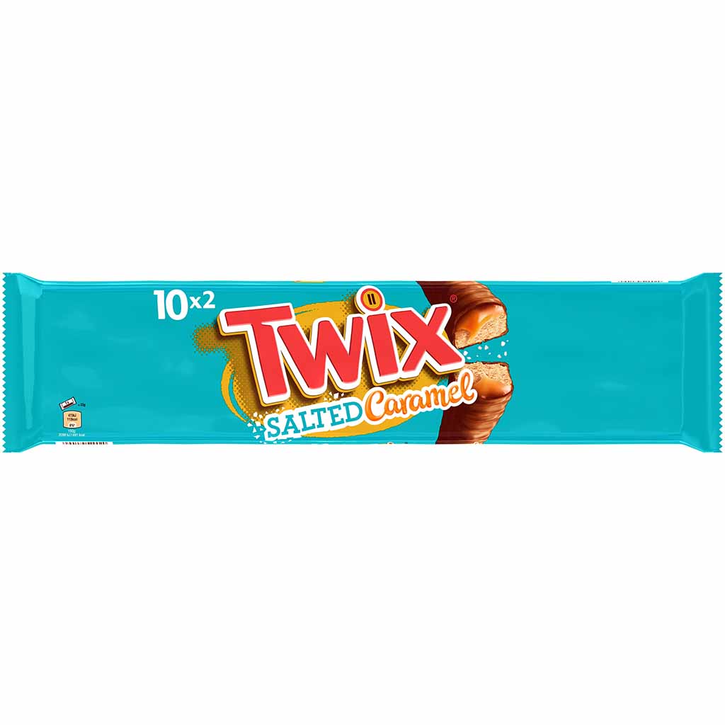 Twix Salted Caramel Doppelriegel Multipack 10x46g=460g